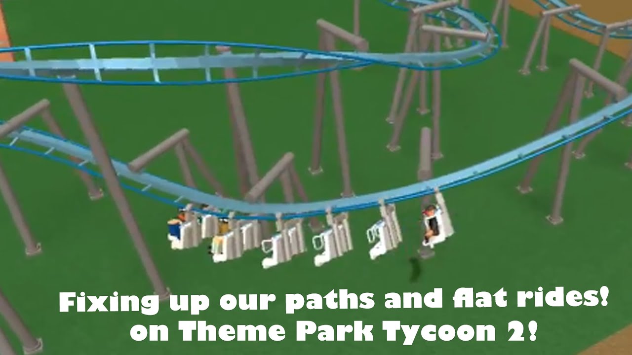 Upgrades and Flat Rides! (Theme Park Tycoon 2) - YouTube