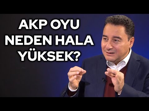 Ak Parti'nin oyu krize rağmen neden hala yüksek? Ali Babacan Cüneyt Özdemir'e anlattı