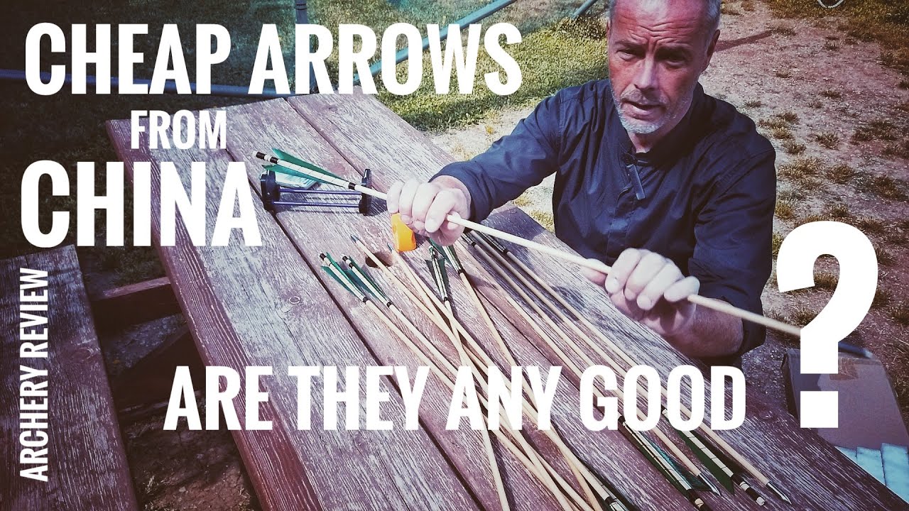 Cheap Arrows from China: Are they any good? - YouTube
