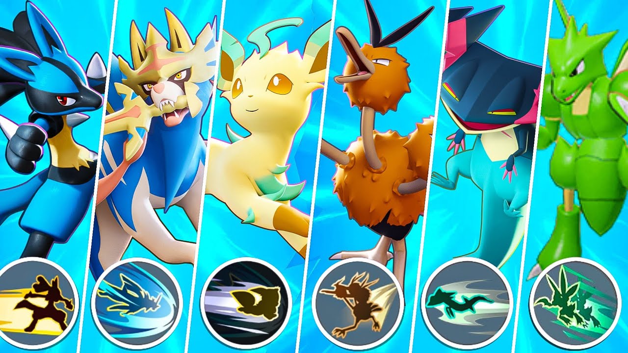 All Quick Attack Damage - Pokémon UNITE - YouTube