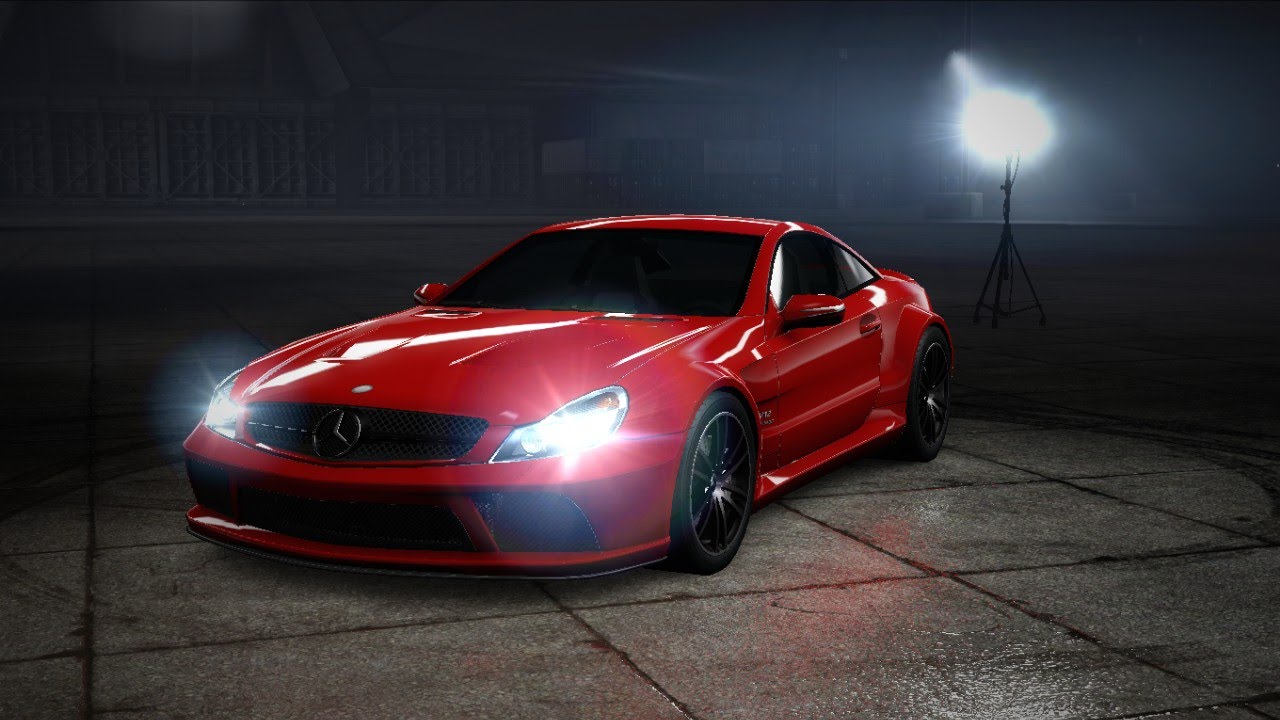 NFS HP Online Mercedes Benz SL65 AMG Red - YouTube