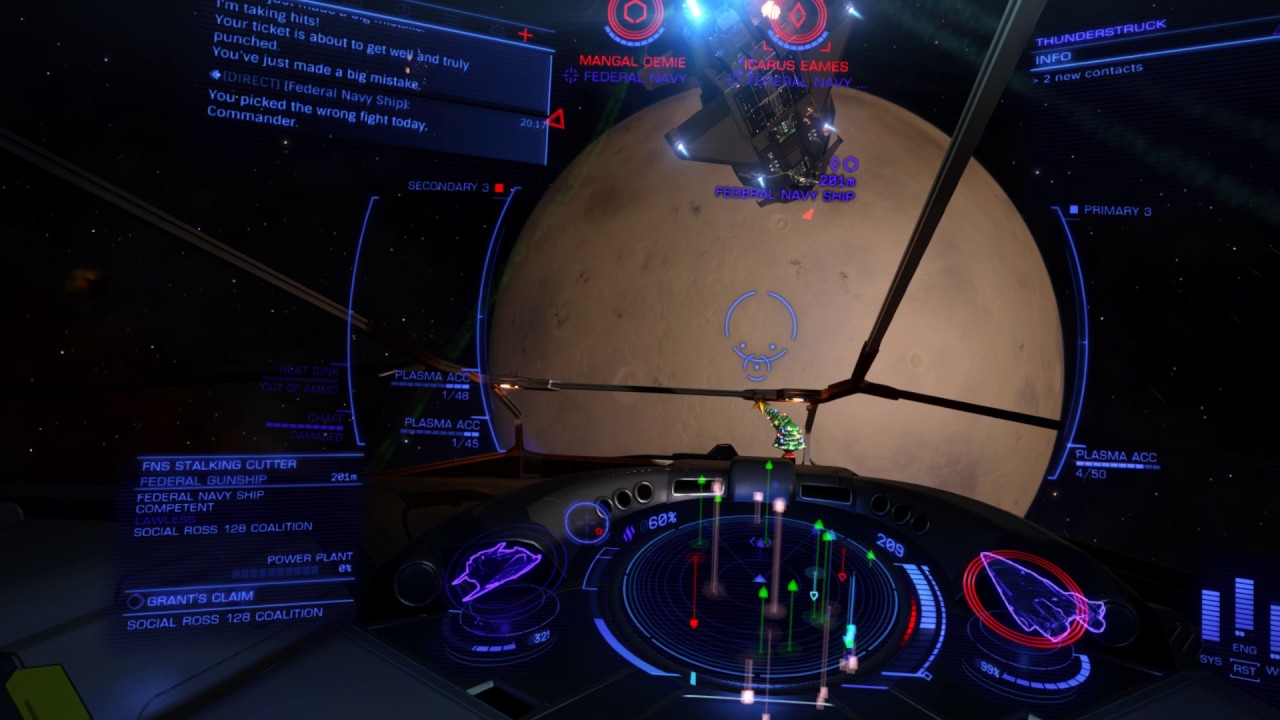 Ross 128 war wing, green healing beams are the best healing beams - YouTube