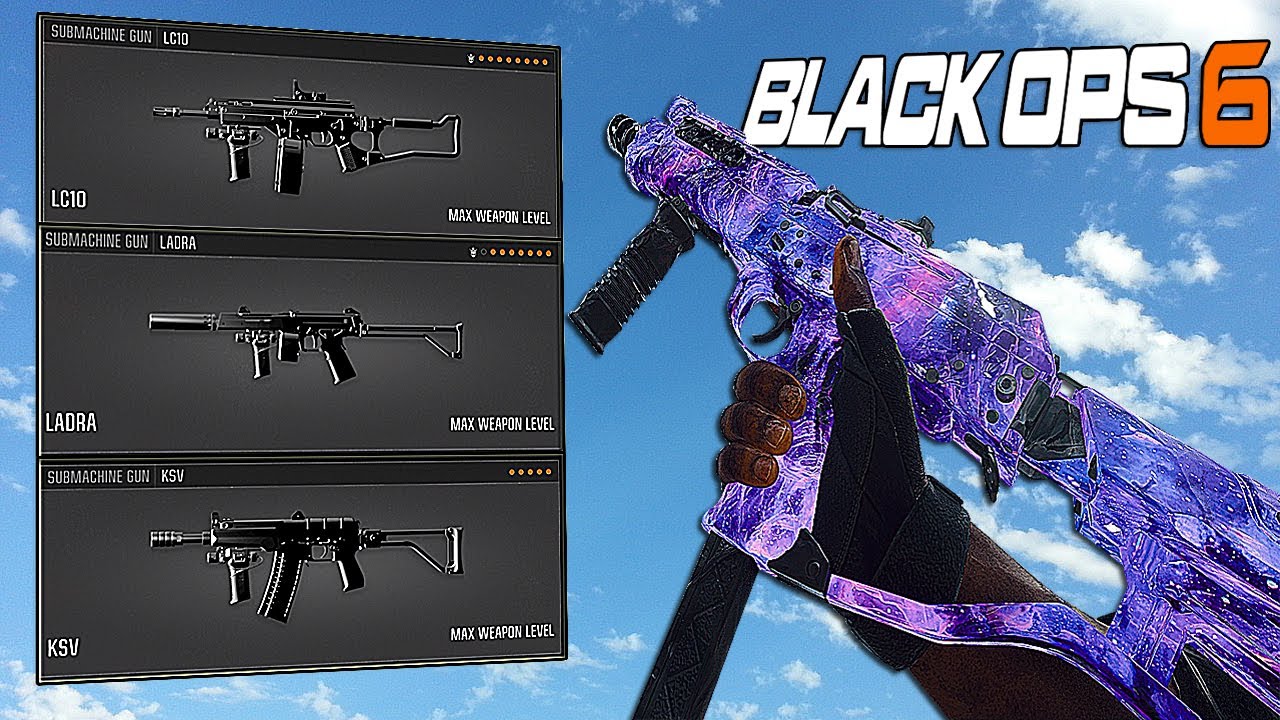 the TOP 5 META SMG Only LOADOUT in BLACK OPS 6 UPDATE! (Best Class ...