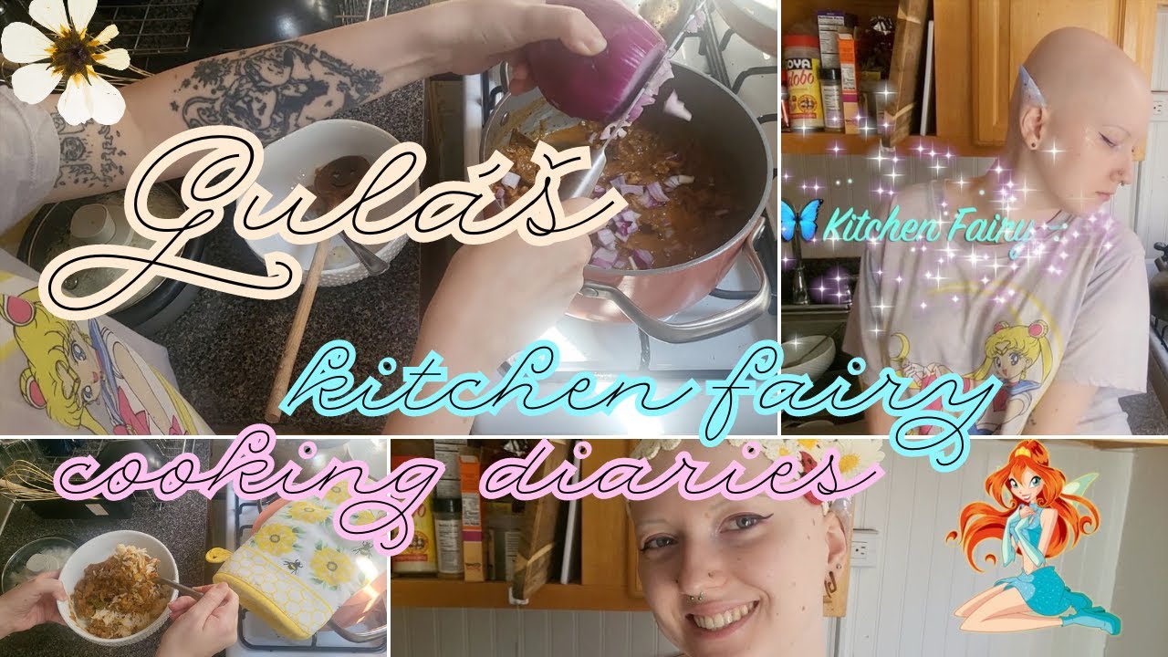 🦋Kitchen Fairy Cooking Diaries🦋 making guláš inspired dish with what we ...