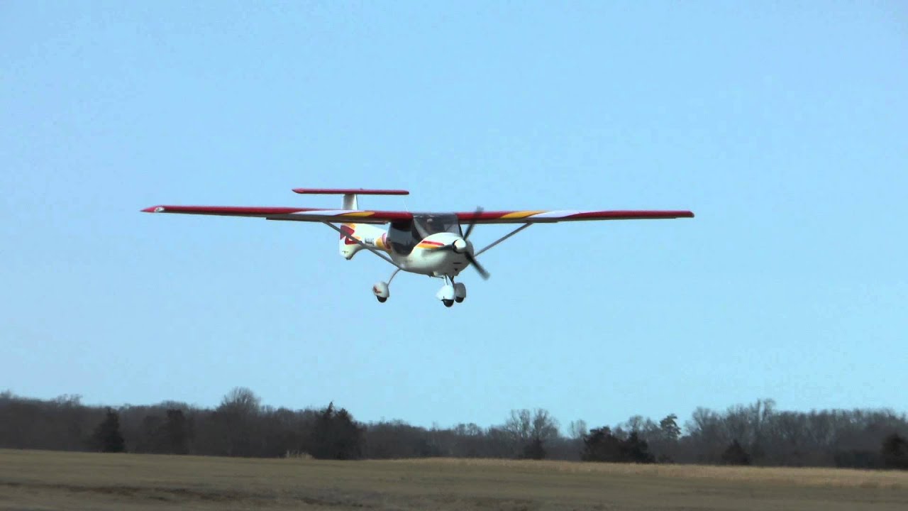 Fantasy Air ALLEGRO 2000, N44440 landing at KHWY on 3/10/13 - YouTube