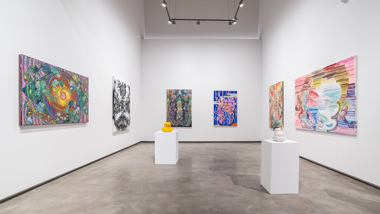 Artists interview | 藝術家訪談 - Whitestone Gallery Beijing Opening - YouTube