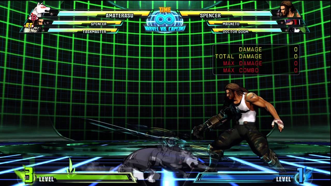 MvC3: Amaterasu Power Slash to Okami Shuffle breakdown - YouTube
