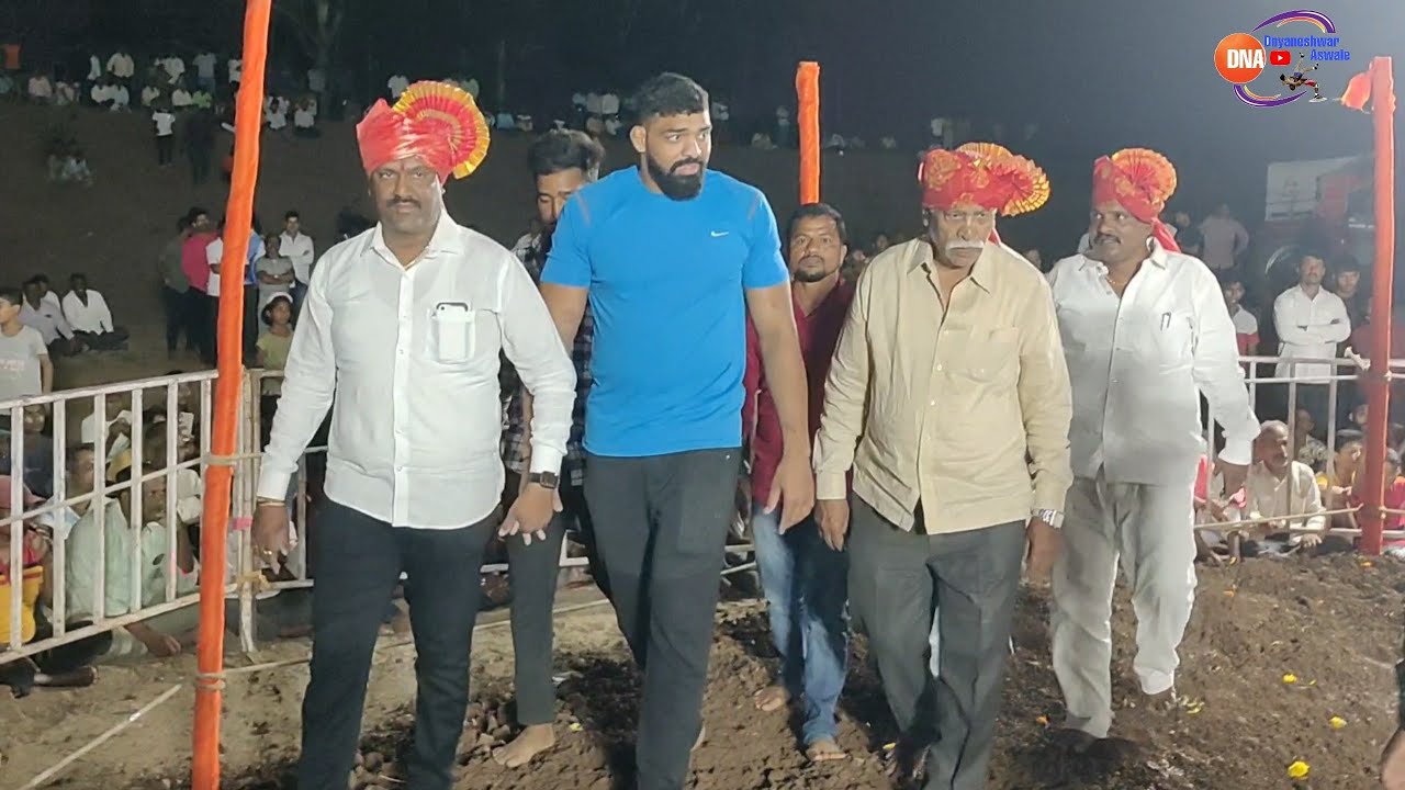 माऊली जमदाडे | Royal Entry Wrestler Mauli Jamdade Gangavesh talim ...