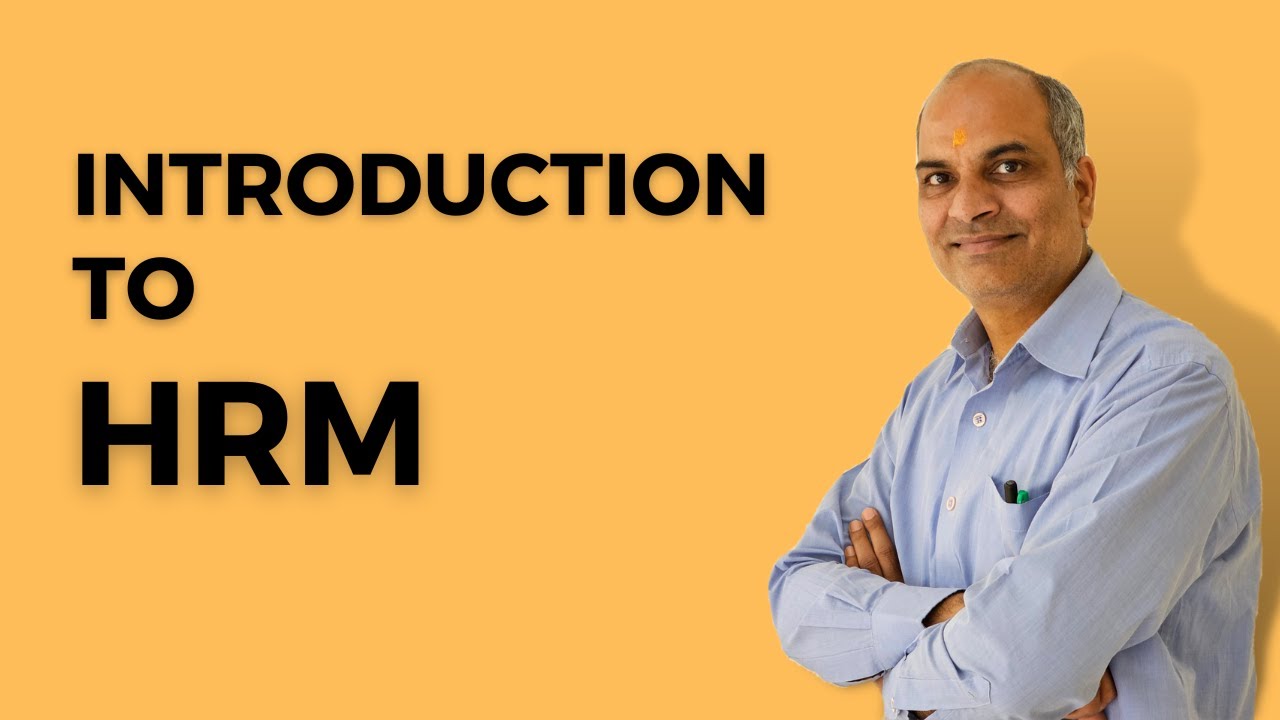 Intro-1: Introduction to HRM - YouTube