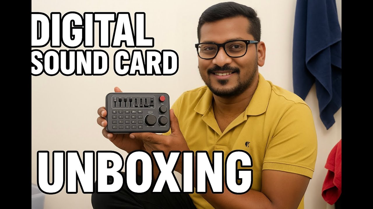 Unboxing Cool Gadgets from Temu Digital Sound Card Inside!#TemuUnboxing ...