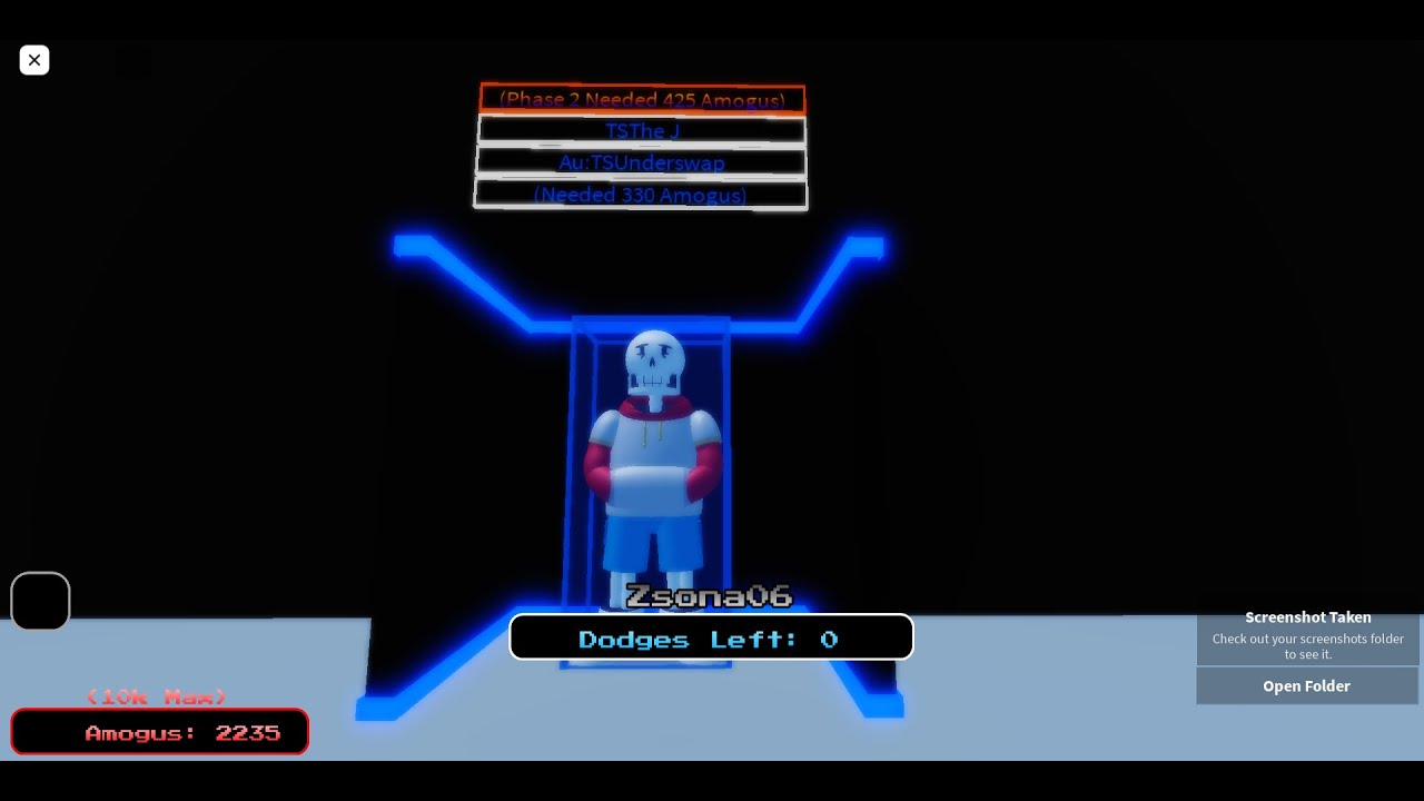 UnderTale Last Corridor BattleGrounds: TS!UnderSwap Papyrus - YouTube