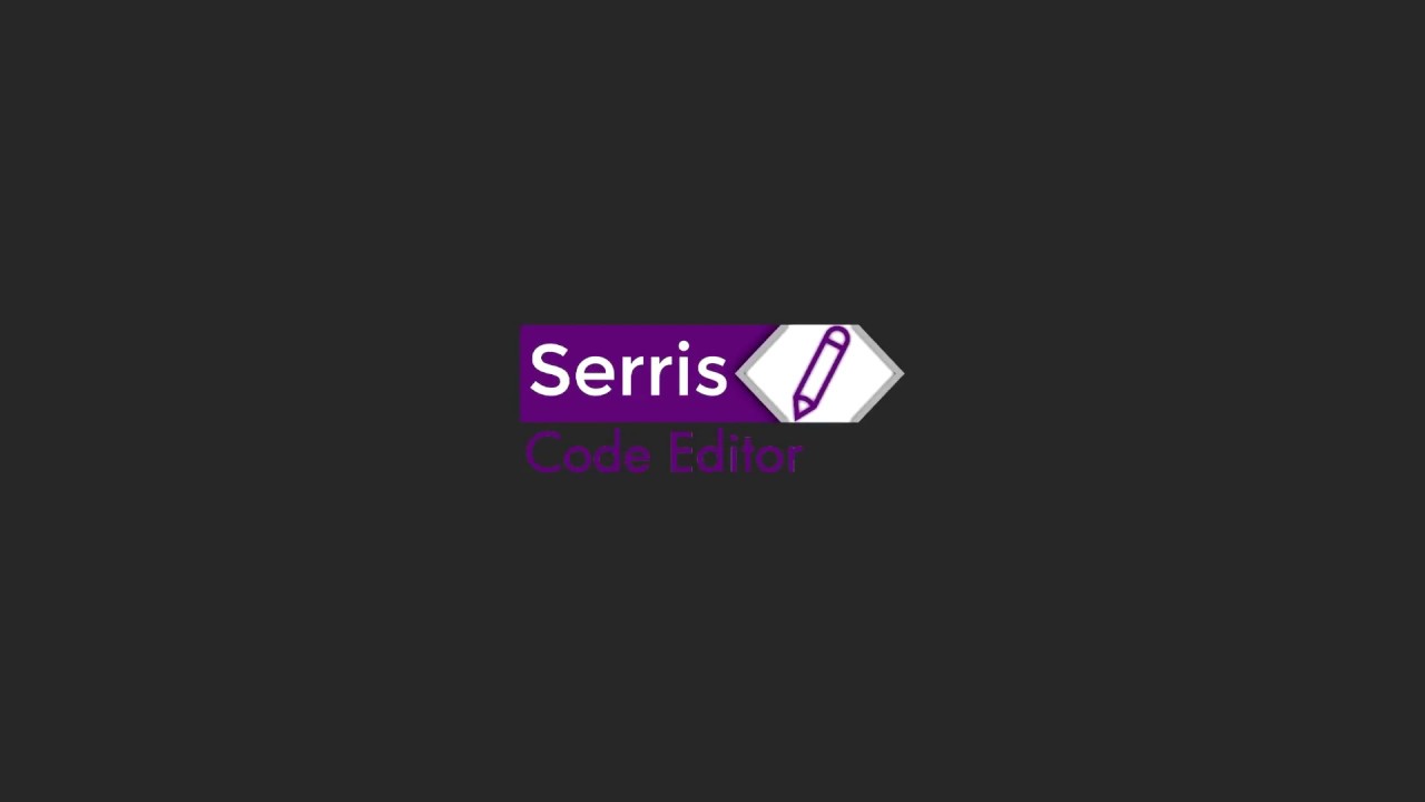Serris Code Editor - Beta 1.6 - YouTube