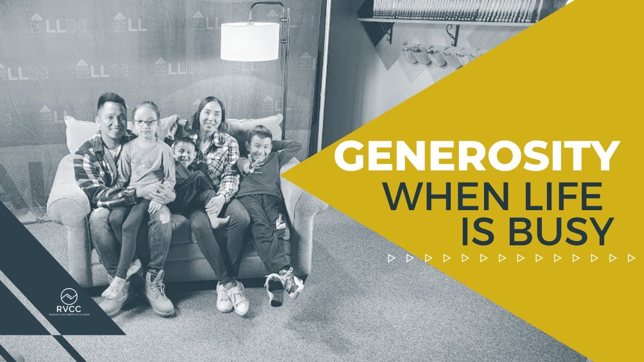 Generosity When Life is Busy | ALL IN Stories - YouTube