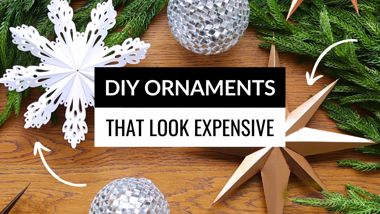 Snowflake Papercraft Decorations