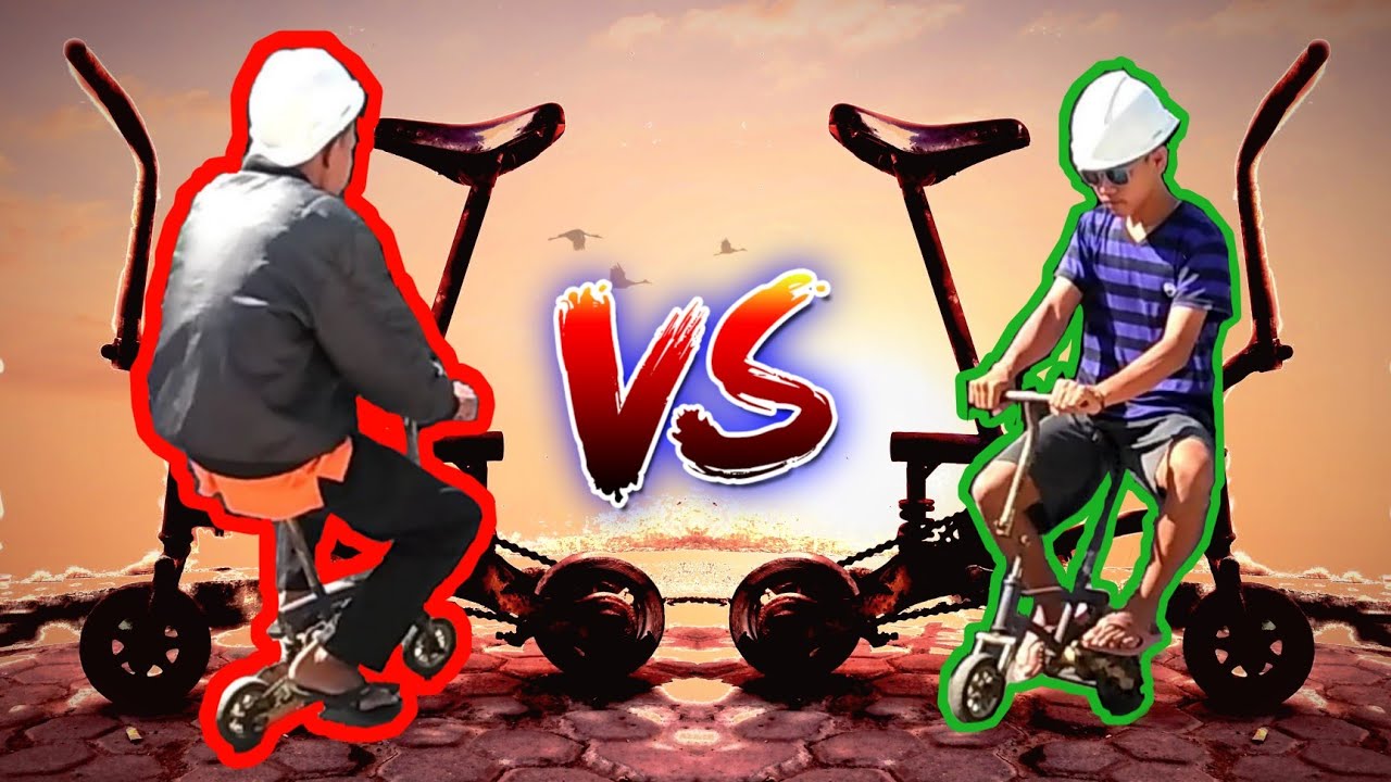 monkey bike 😂 sepeda monyet - YouTube