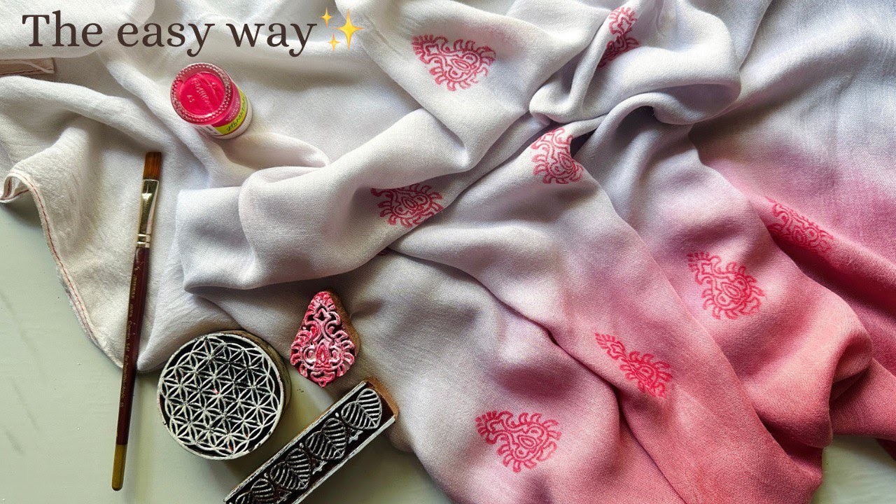 DIY Block Printing at Home| All you need to know | Block Printing ...