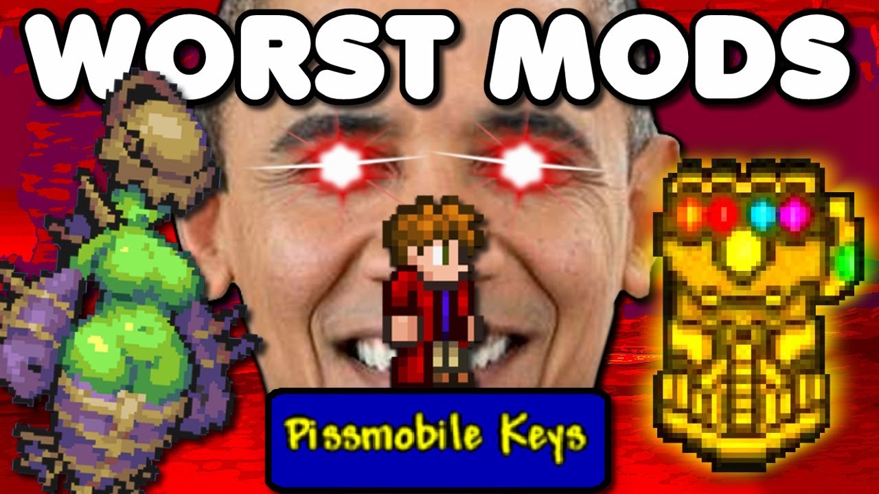 THE WORST TERRARIA MODS - YouTube