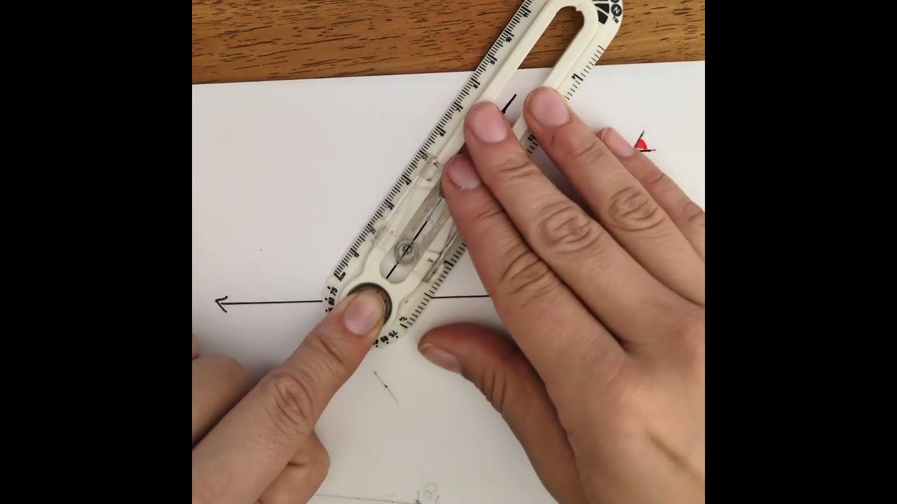 Parallel Line Through a Point - Slide Compass Constructions - YouTube