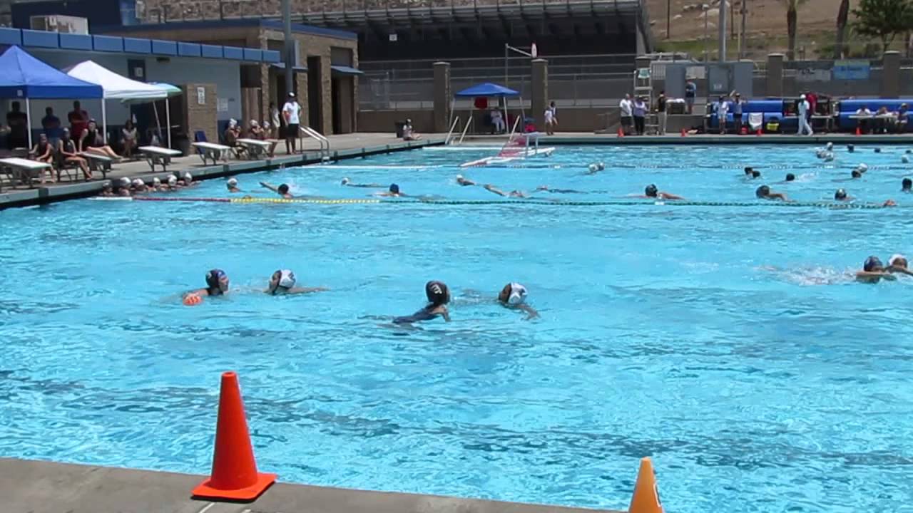 150710 northwood vs Commerce , girls 12u water polo - Q3 - YouTube