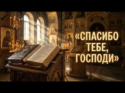 Молитвы благодарности Богу 🙏 За жизнь, за помощь, за каждый день
