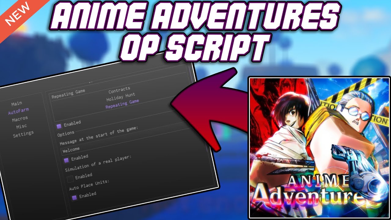 [NEW] Anime Adventures OP Script (2025) PASTEBIN - YouTube