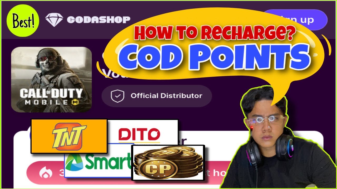 PAANO MAG RECHARGE NG CP OR COD POINTS SA CALL OF DUTY MOBILE GAMIT ANG ...