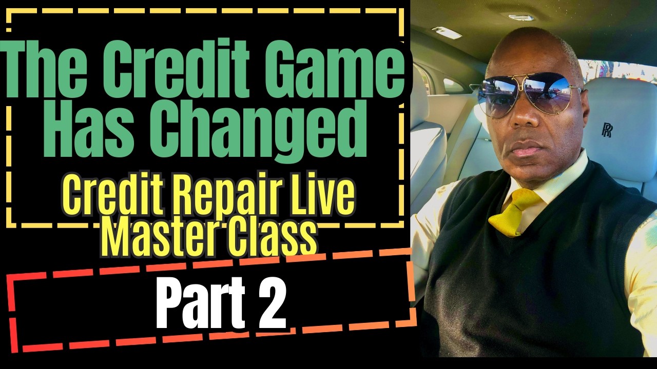 Credit Repair Live Master Class 2 - YouTube