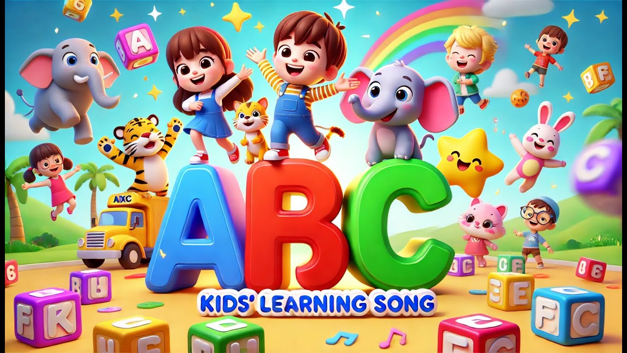 ABC Fun Song 🎵 | Learn the Alphabet with Animals & Objects 🎶 | Sing ...