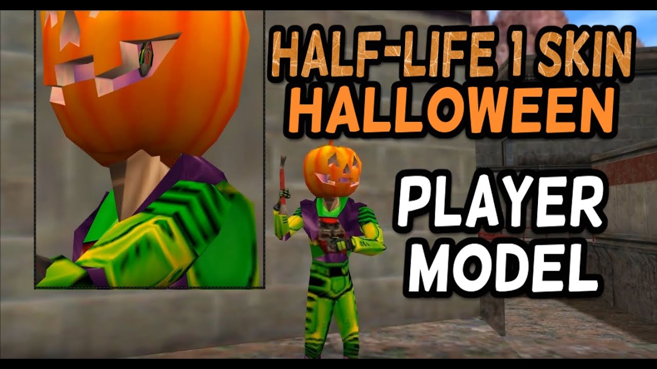 Half-Life 1 Player Skin - Halloween Player Model - YouTube