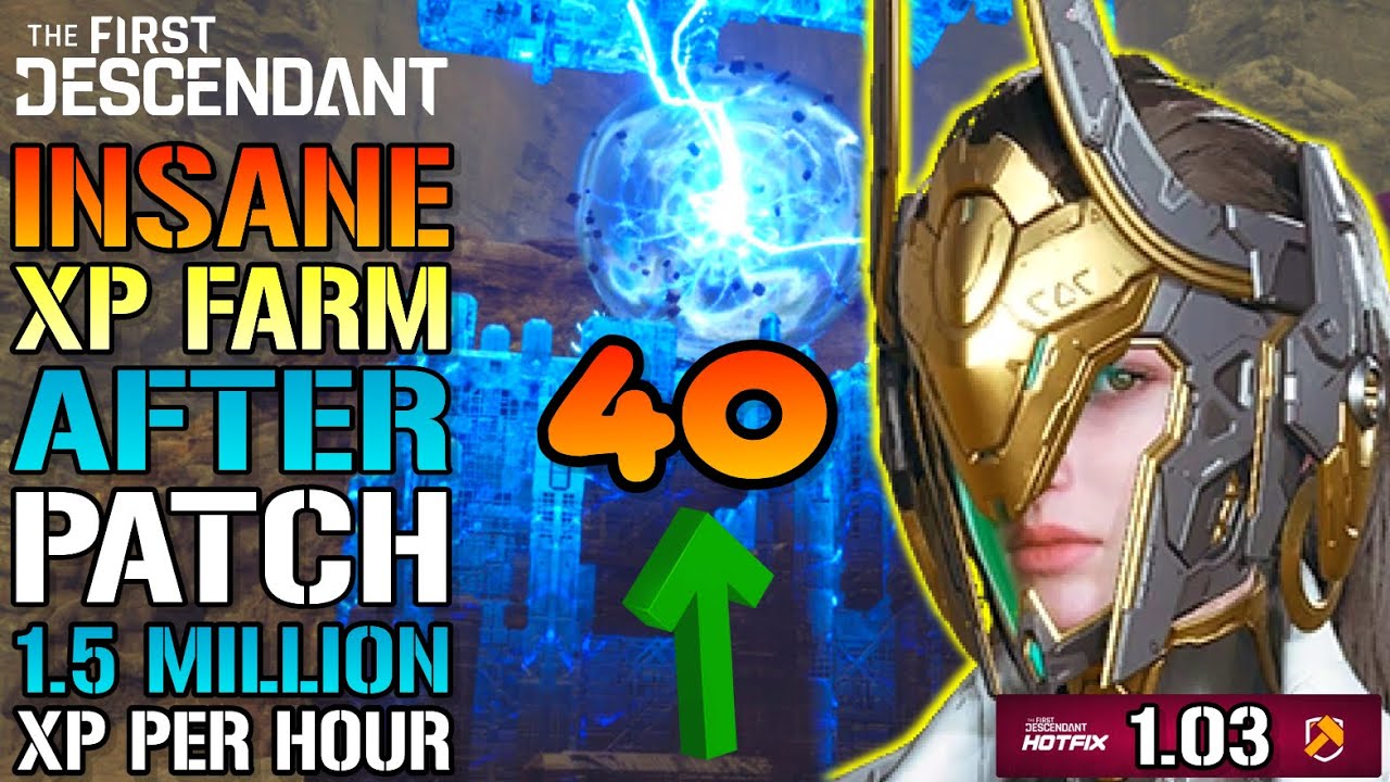 The First Descendant: INSANE XP FARM After PATCH! 1.5 MILLION XP Per ...