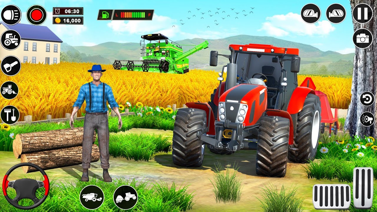 Tractar forming simulator 2023 gameplay | INDIAN TRACTOR FORMING 3D ...