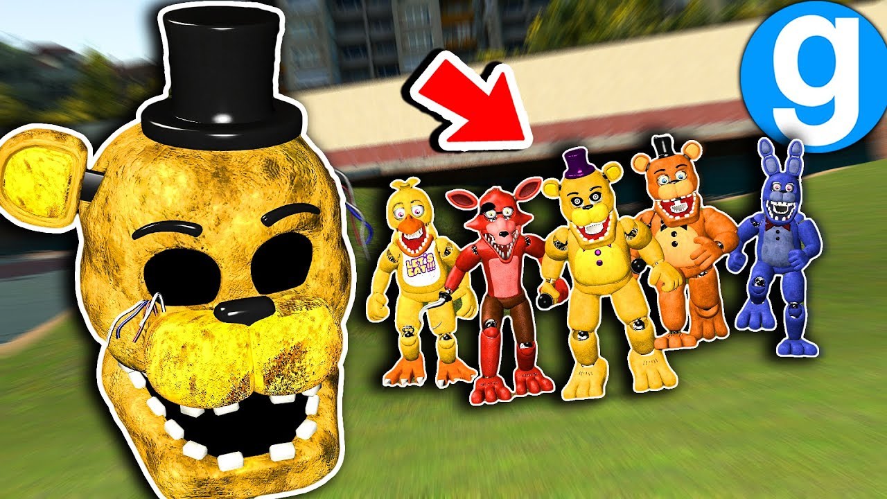 New Fazbear Ultimate Pill Pack HUD Update! - Garry's Mod Gameplay ...