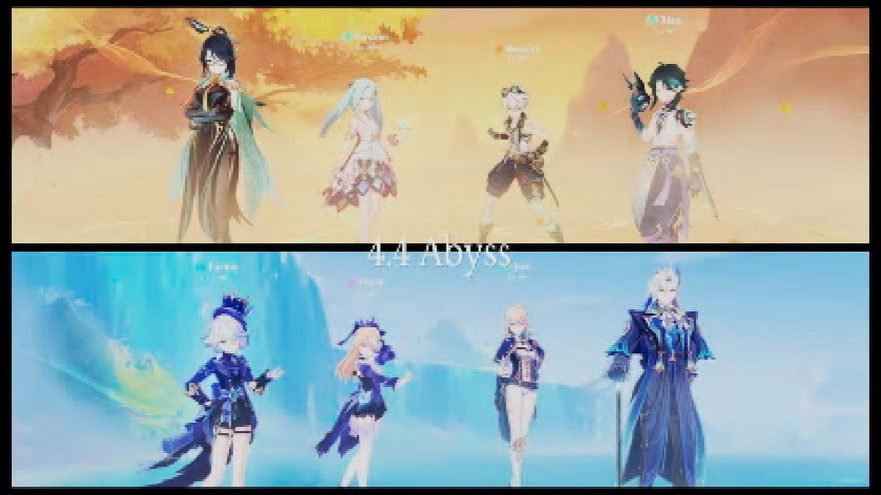Genshin impact 4.4 abyss. Xiayun Xiao Plunge Team & Neuvillette Furina ...