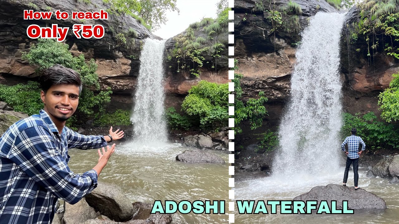 Adoshi Waterfall khopoli | how to reach adoshi waterfall | hidden ...