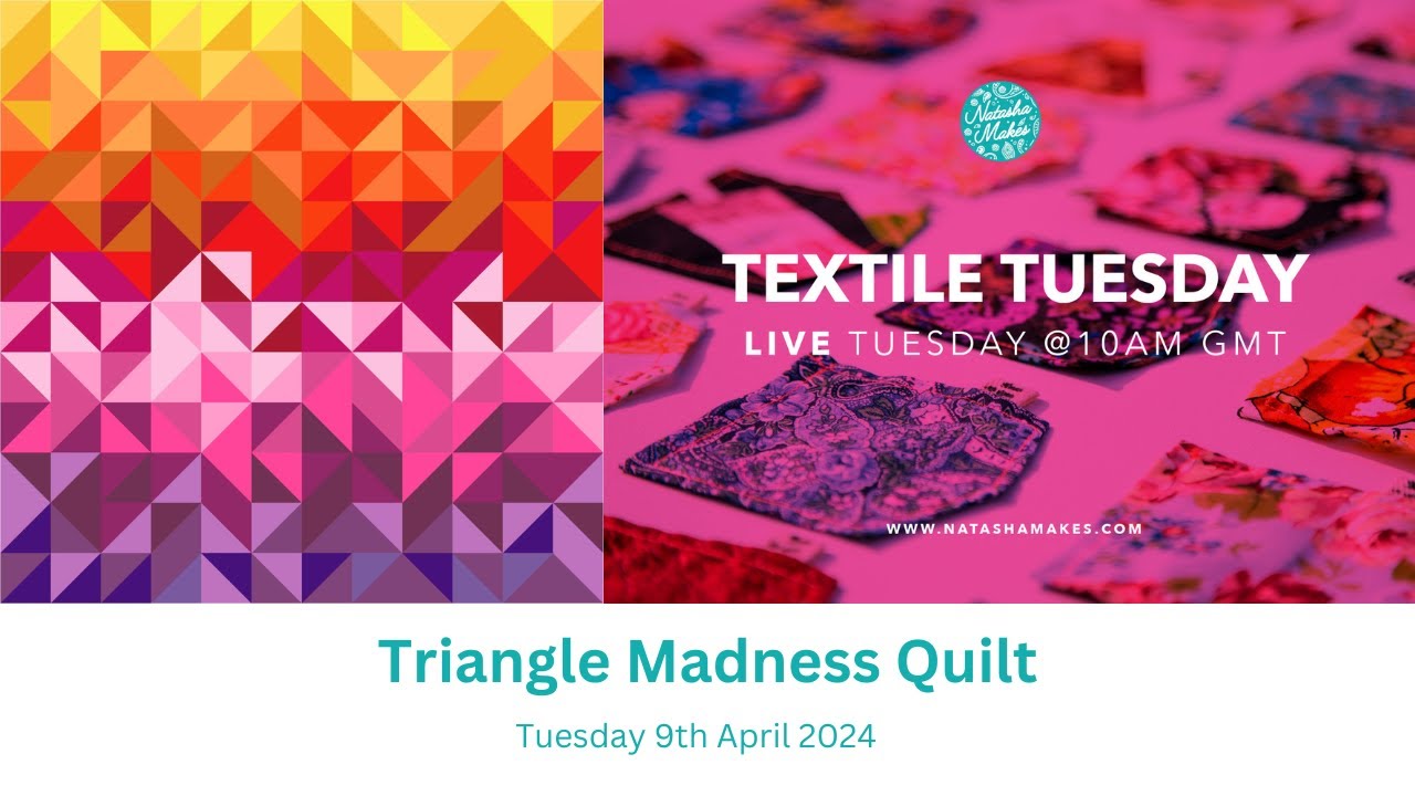 Natasha Makes - Textile Tuesday 9th April 2024 - Makower 'Spectrum ...