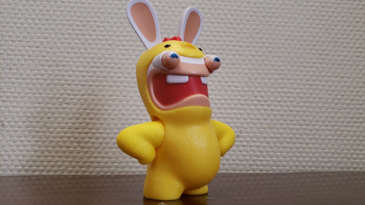 4K Burker King King Jr. Kids Meal Toy Rabbids Lapins Cretin Invasion ...