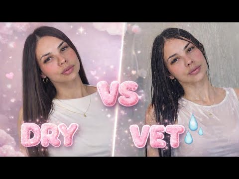Valentina | DRY vs WET | New Top & Shorts — How Transparent Is It?