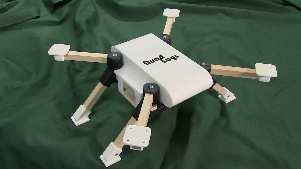 QuadLugs - 380 Sport Quad - Frame Build - YouTube