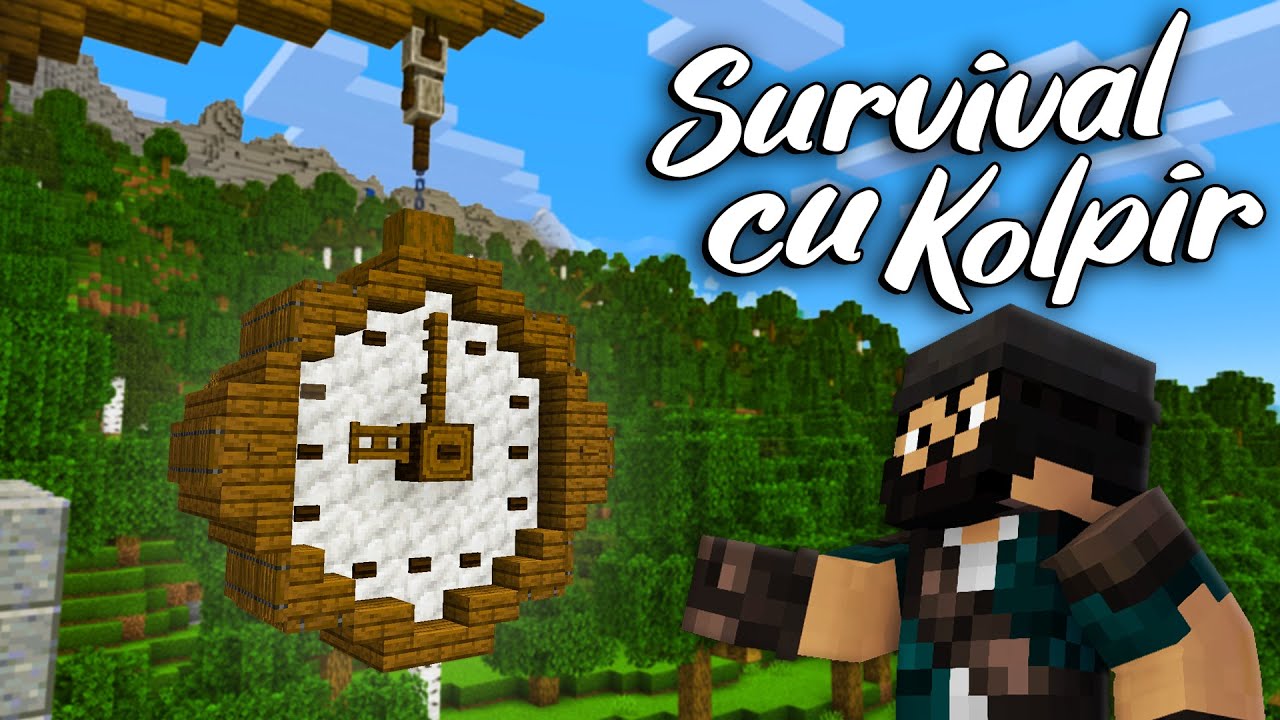 Timpul Trece! - Minecraft Survival cu Kolpir #7 - YouTube