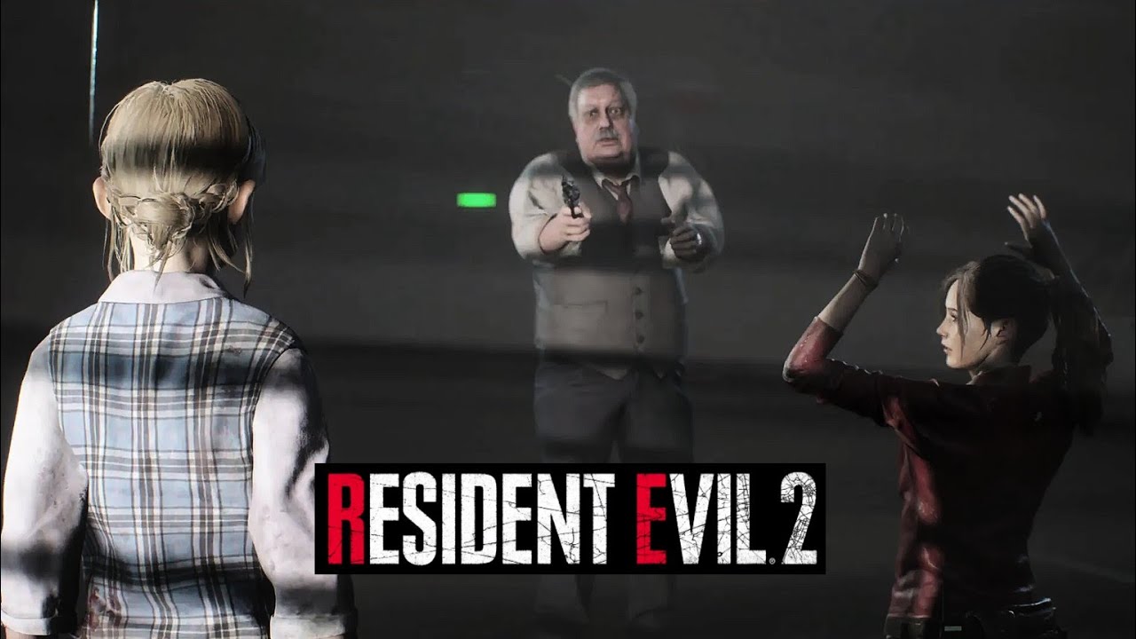 Brian Irons Secuestr@ a Sherry | Resident Evil 2 Remake | Pelicula en ...