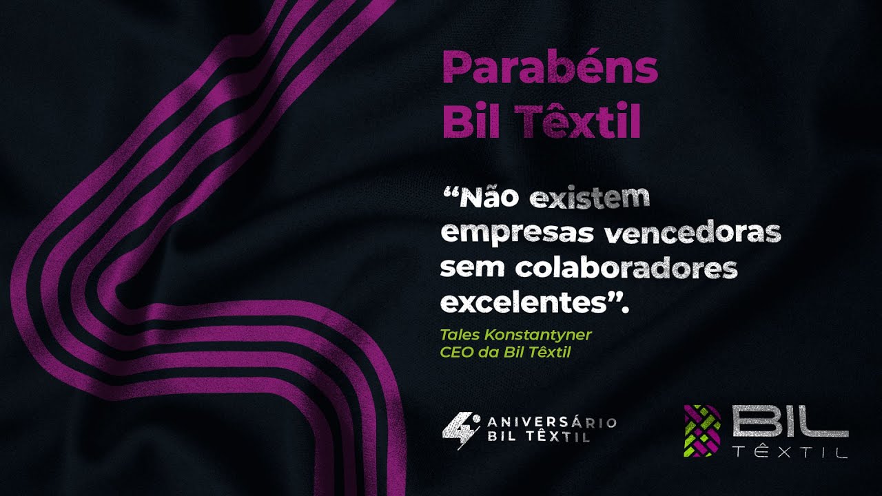 Bil Têxtil - 4 anos! - YouTube