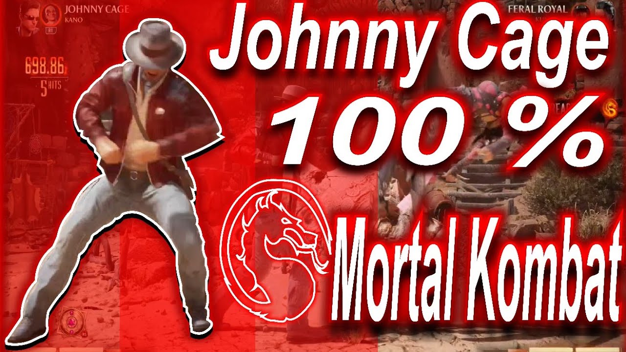 MK1: Johnny Cage 100% Combo No Hype [Invasion] - YouTube