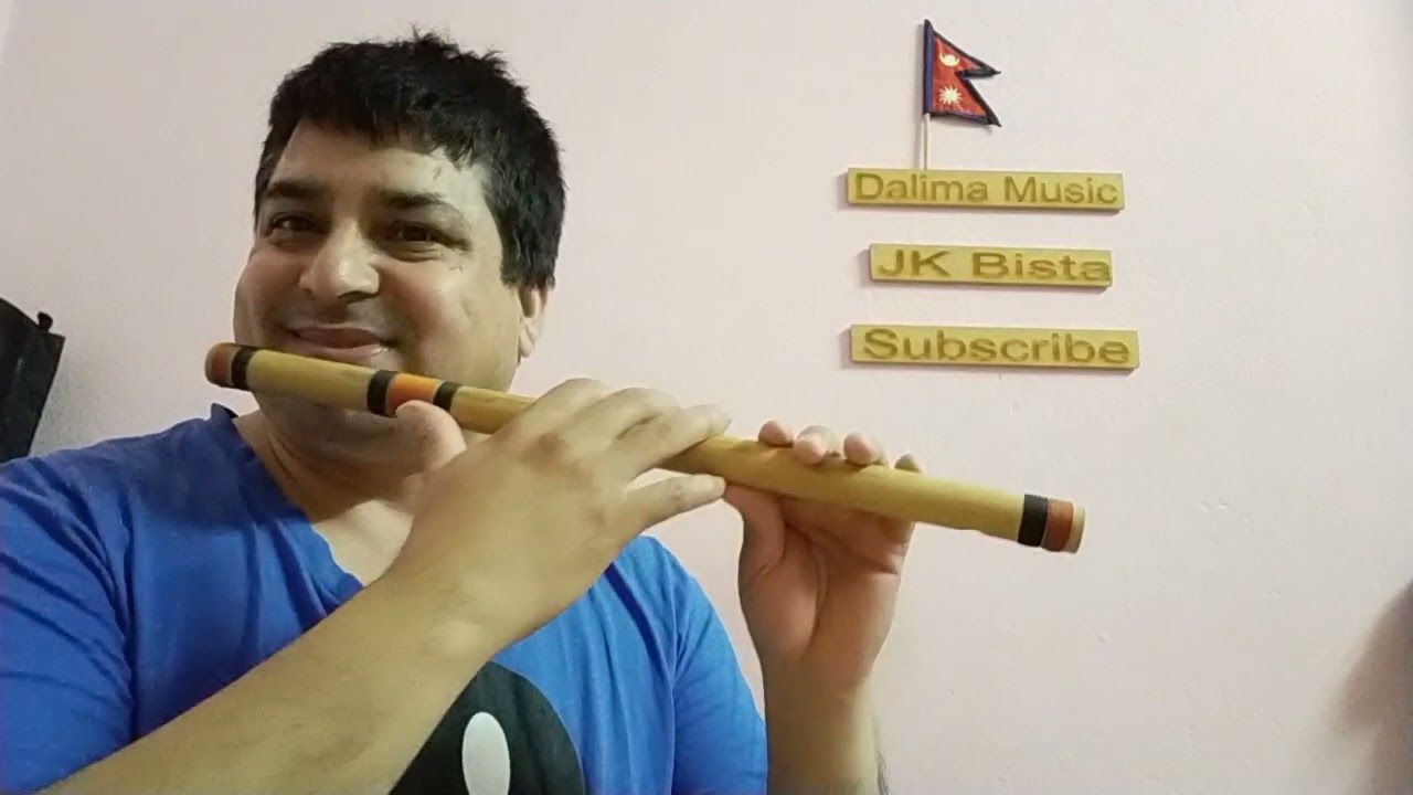 Nokia Tune on flute tutorial with notation . - YouTube