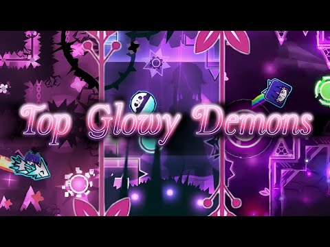 Top of the levels Glowy in Geometry Dash. - YouTube
