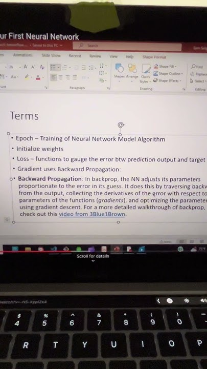 Pytorch Fundamentals Backward Propagation Python Shorts Youtube