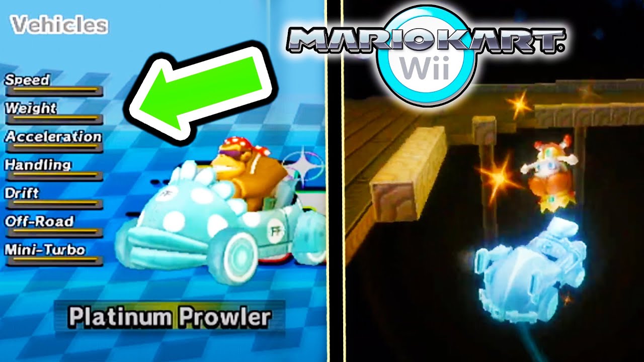 Breaking Mario Kart Wii World Records with a MAX-STAT Kart? - YouTube