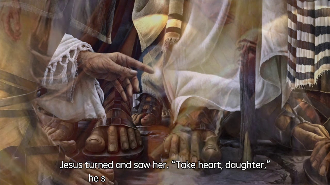 Matthew [9:18-26] Jesus Raises a Dead Girl and Heals a Sick Woman - YouTube