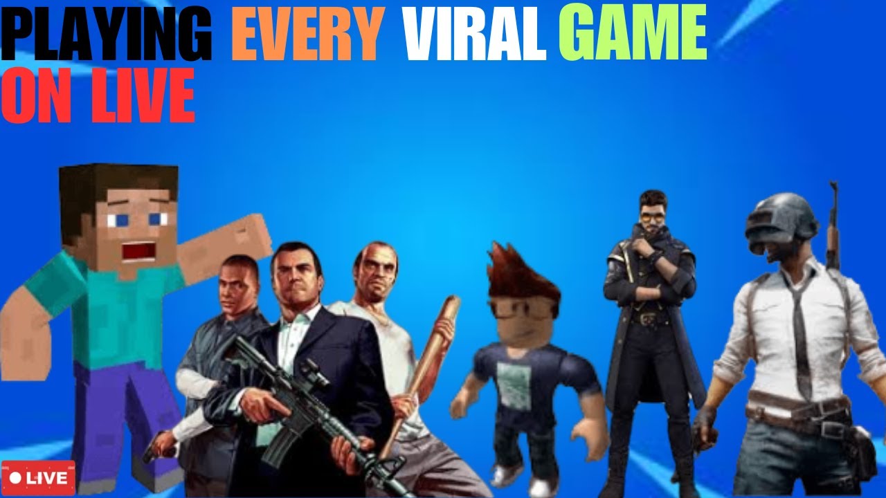 PLAYING EVERY VIRAL GAME WITH SUBSCRIBERS - YouTube