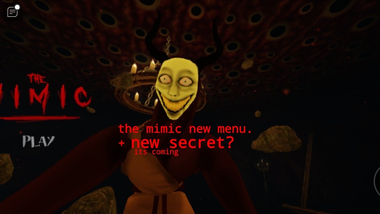 the mimic new menu 🔍 + secret return 🤫 - YouTube