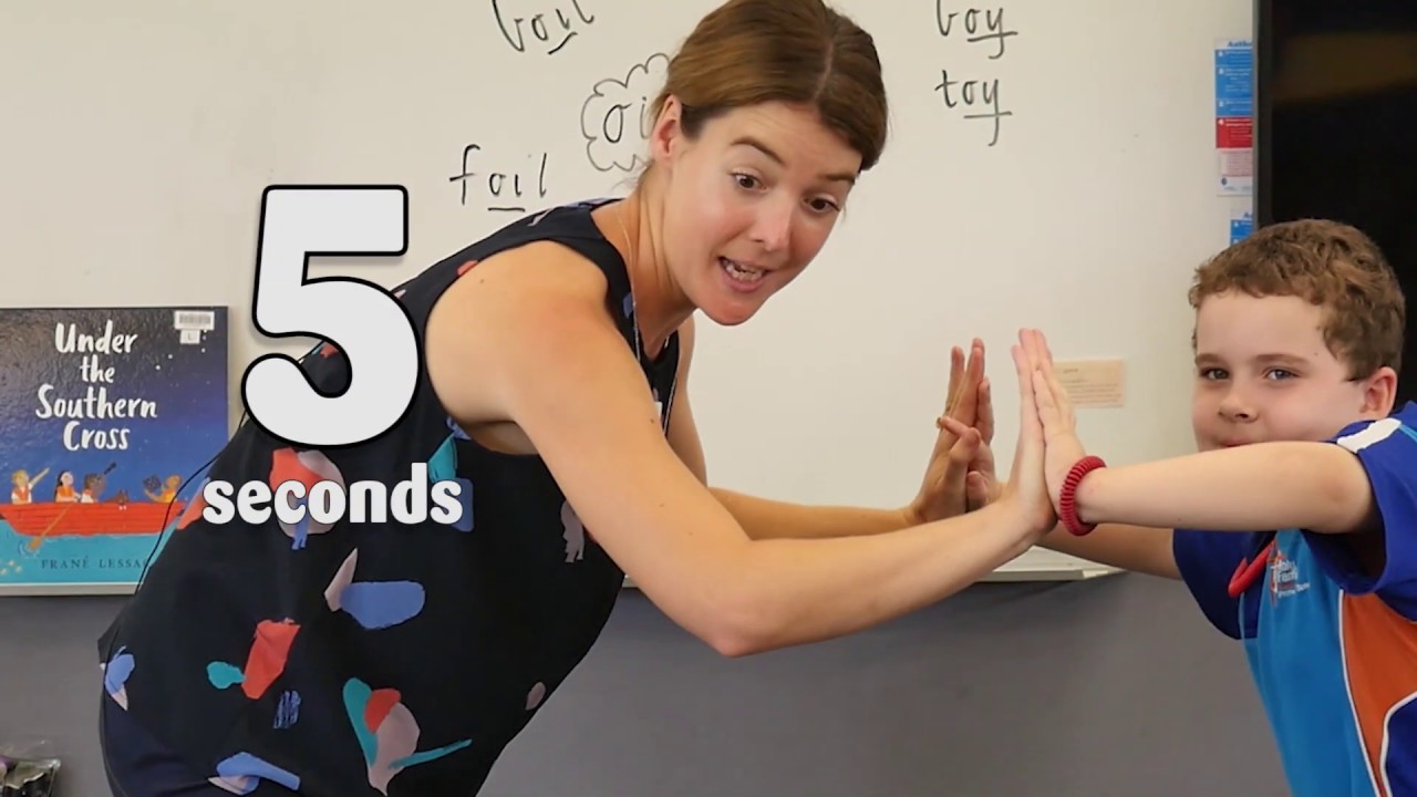 Heavy Work Activity - Classroom Wall Push - YouTube